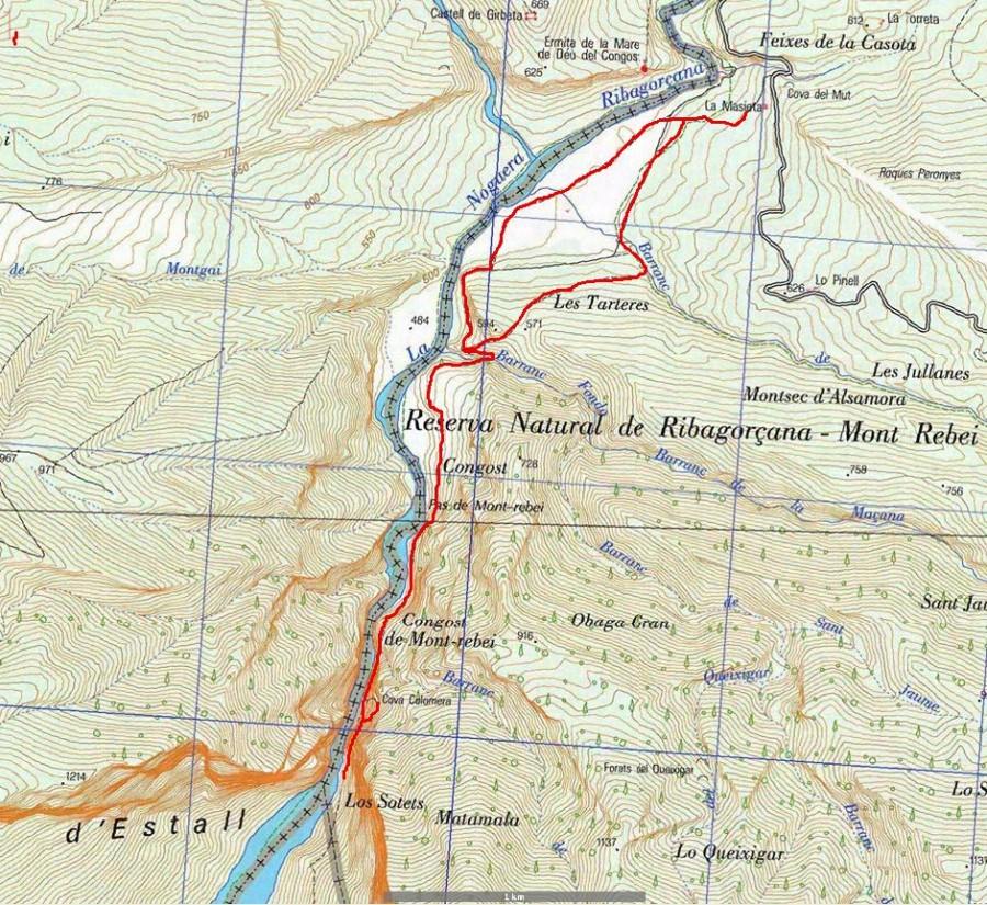 Congosto de Mont-Rebei - Excursiones por Huesca