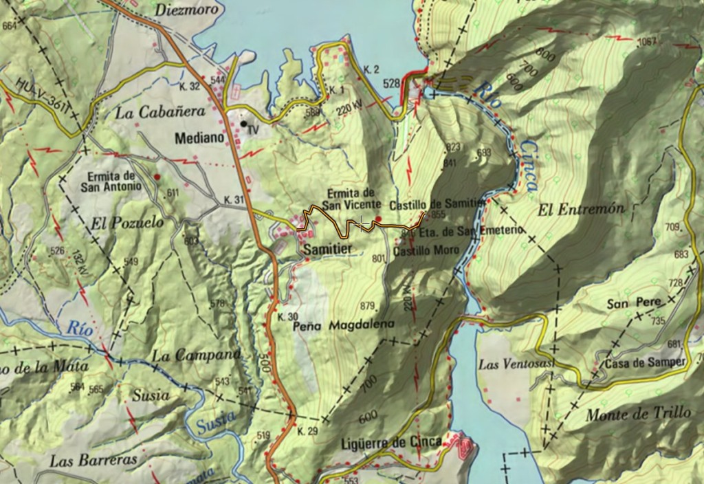 Castillo de Samitier - Excursiones por Huesca